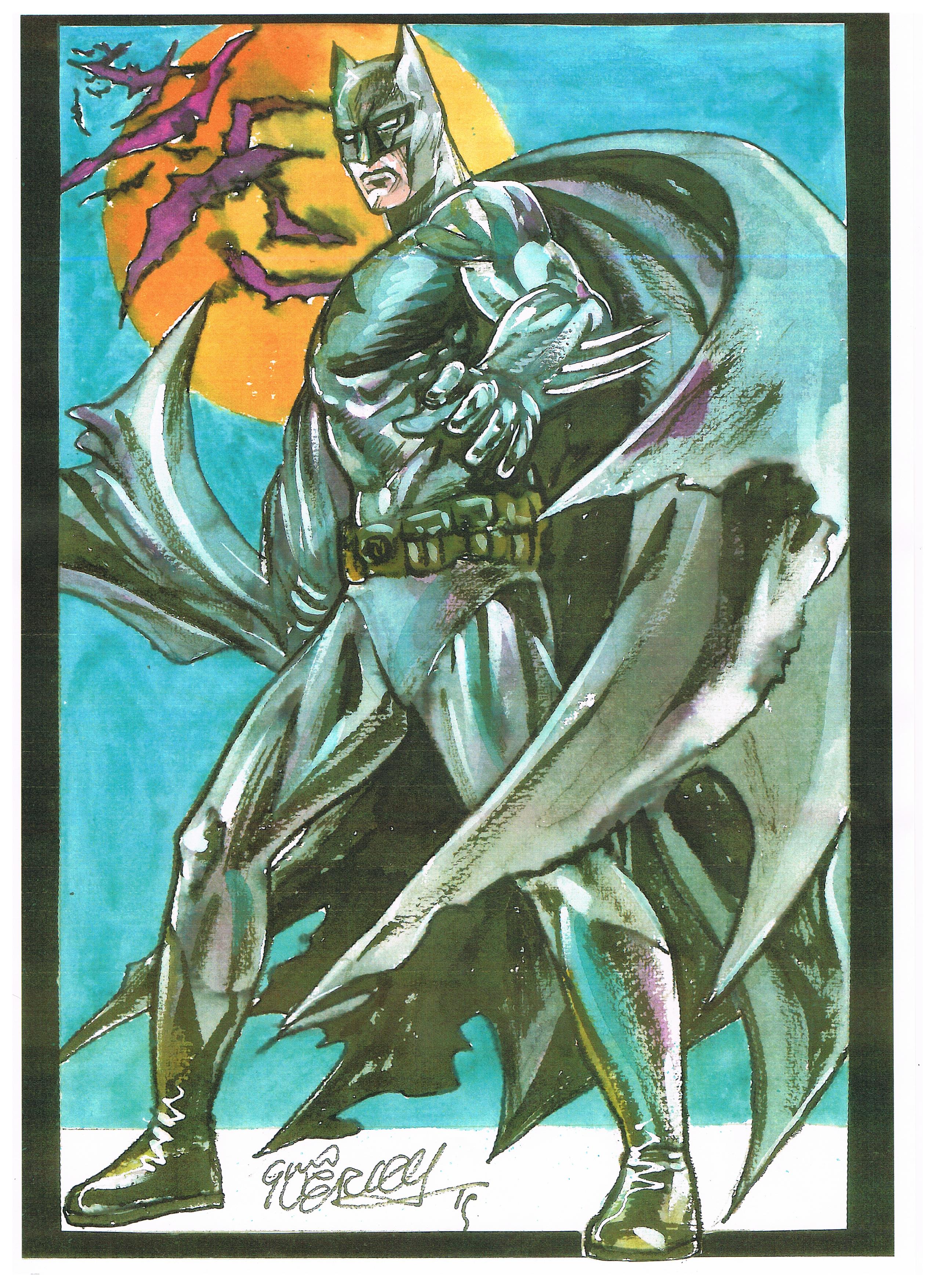 BATMAN -Illustration - Avalon Comic Art