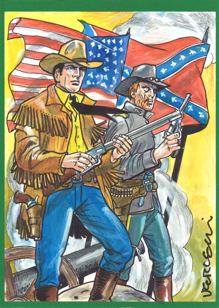 TEX E JONAH HEX – ILLUSTRAZIONE – Avalon Comic Art