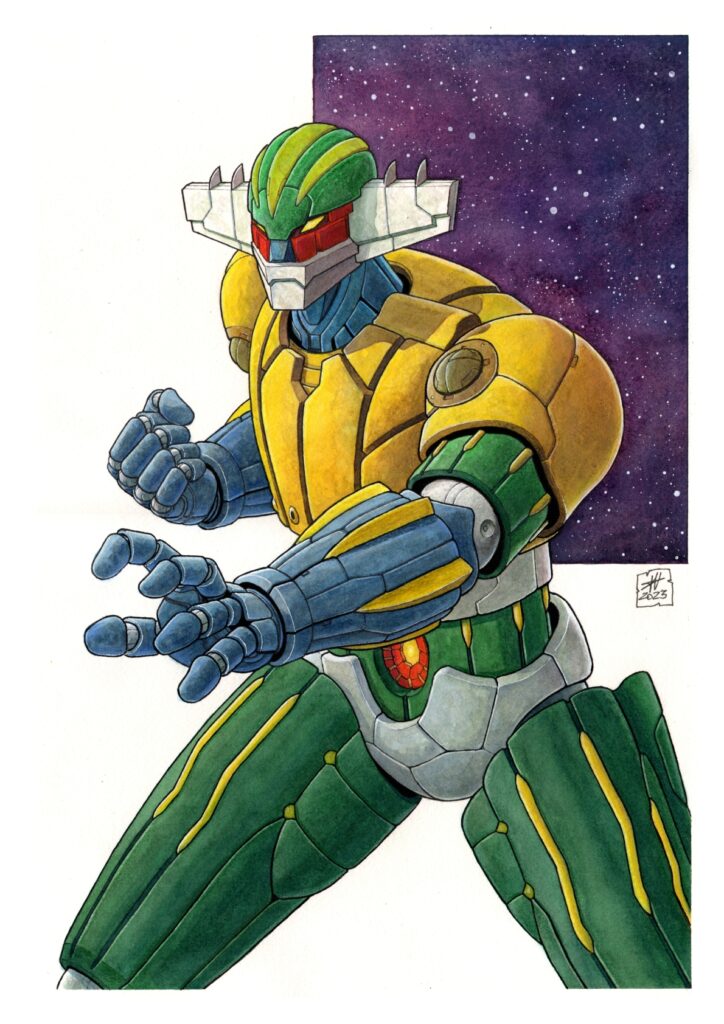 Jeeg Robot d’acciaio – ILLUSTRAZIONE – Avalon Comic Art